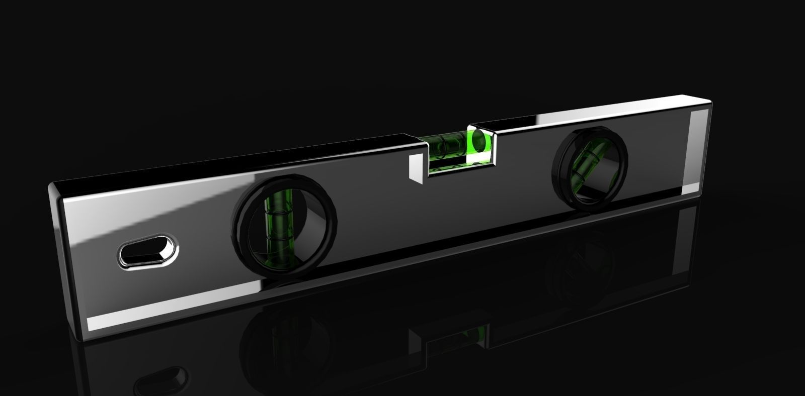 spirit level free 3D model | CGTrader