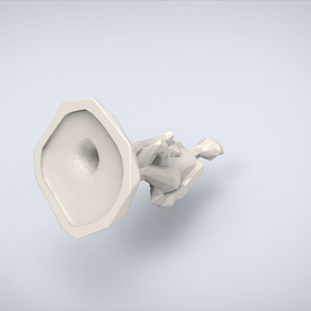 Printable Apollo sculpture Lowpoly Style 3D model 3D printable | CGTrader