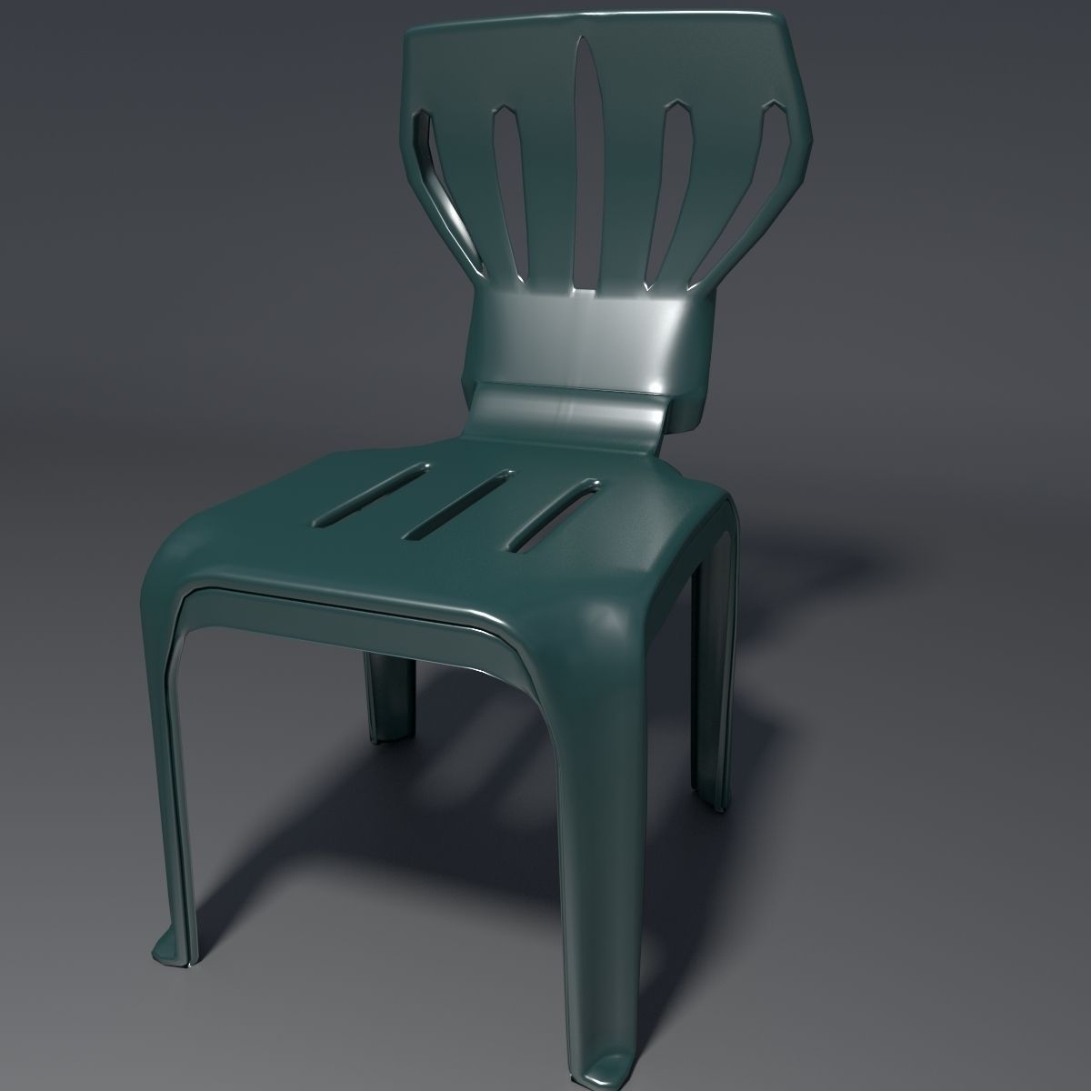 3D model Plastic Chair - 1 - d | CGTrader