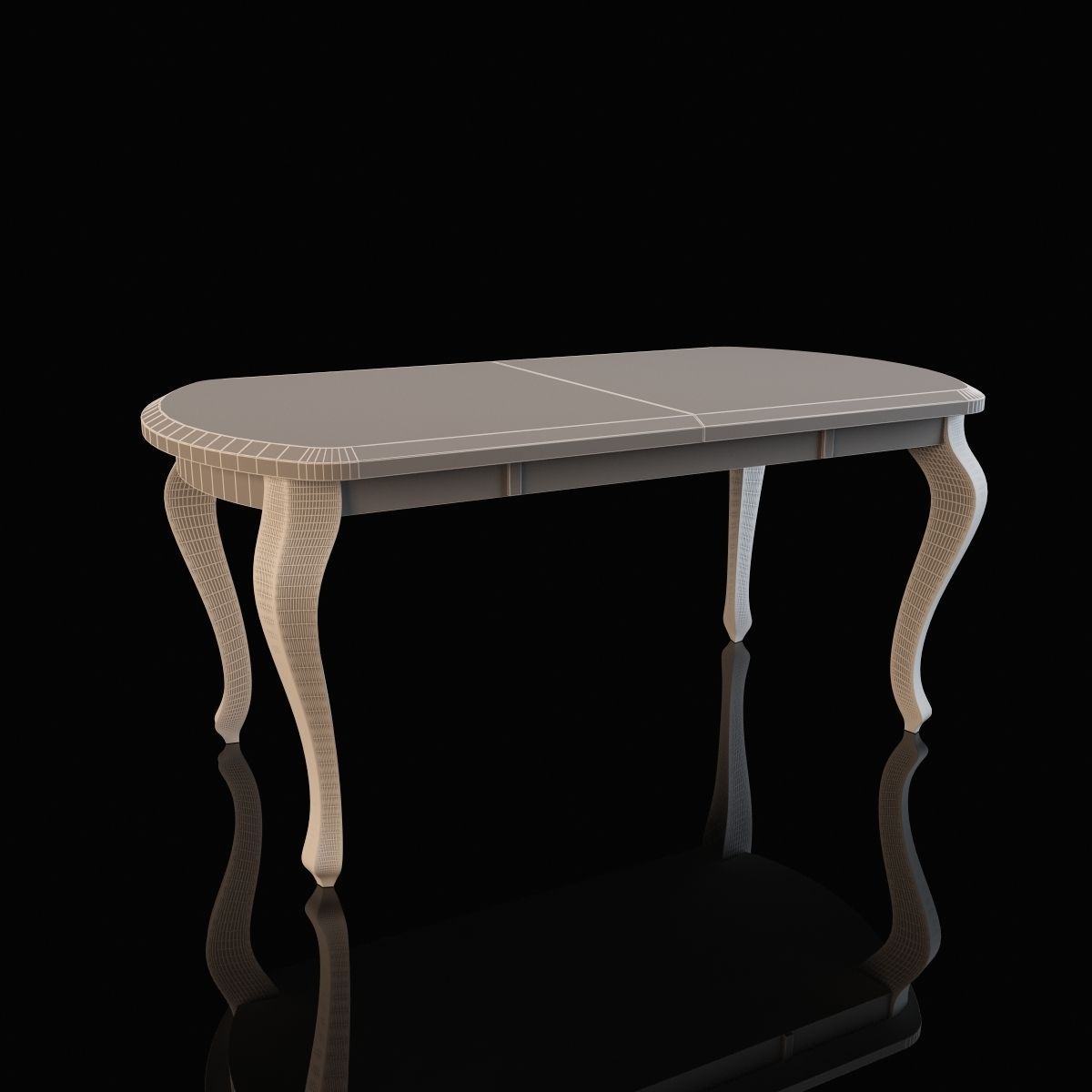 Dining table GENEVA 3D model | CGTrader