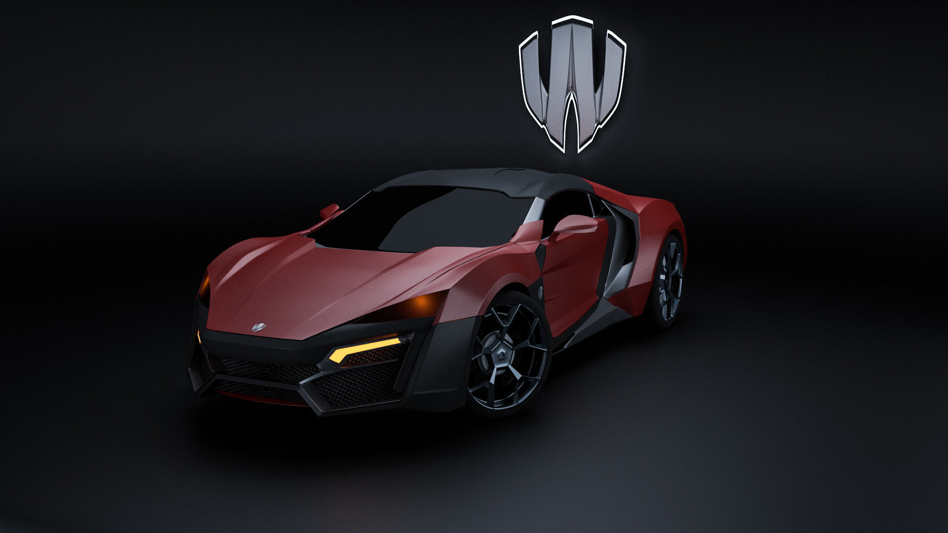 Lykan Hypersport Low Poly Model 3D model | CGTrader