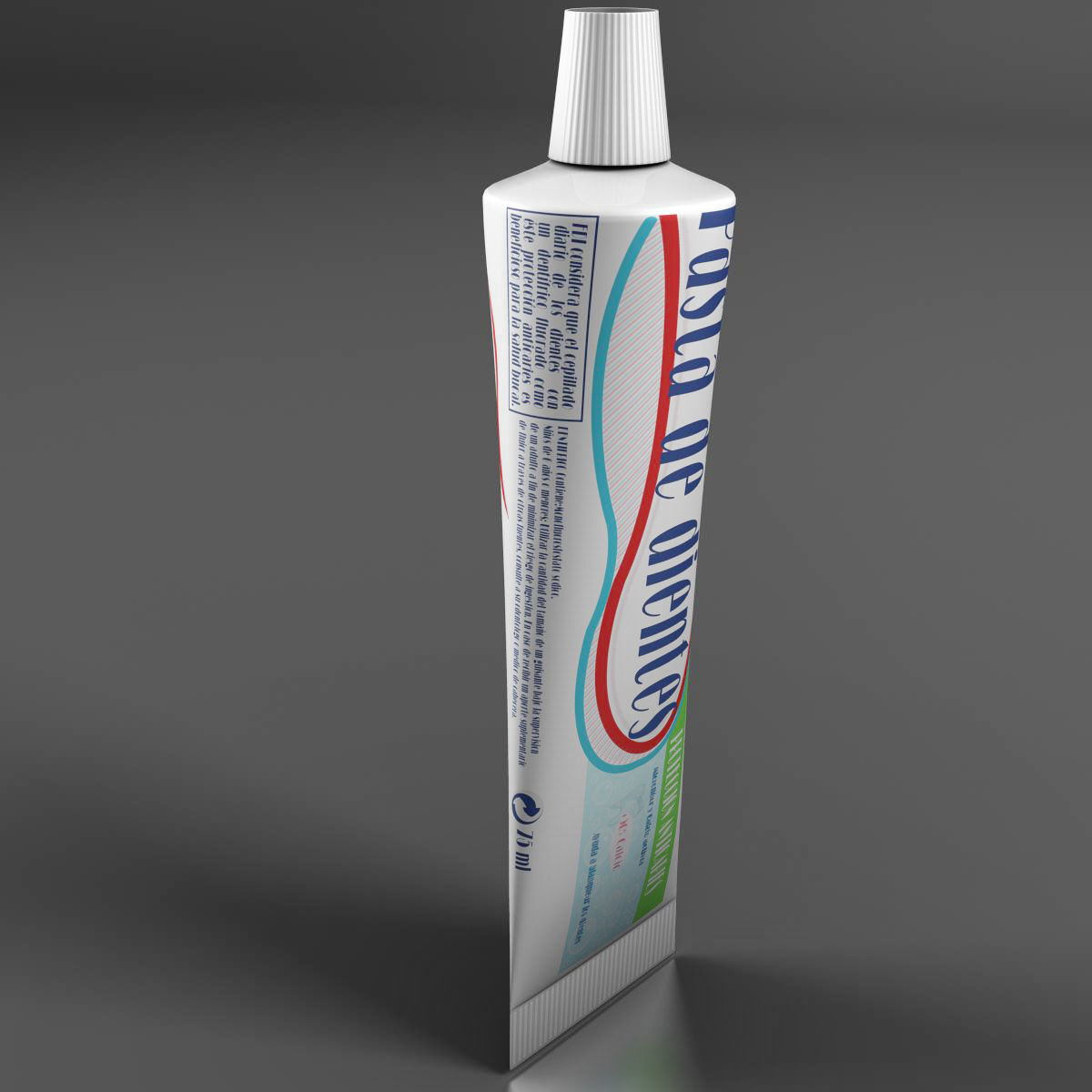 Toothpaste tube 3D model | CGTrader