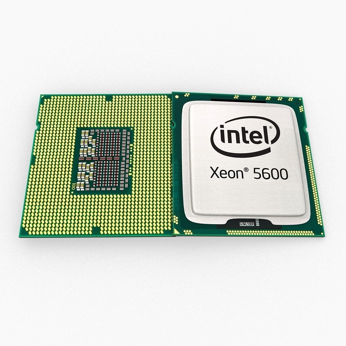Intel Xeon 5600 3D model | CGTrader