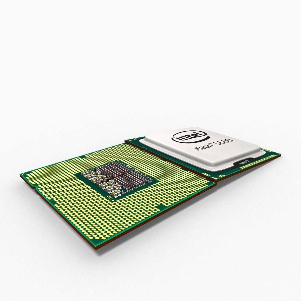 Intel Xeon 5600 3D model | CGTrader