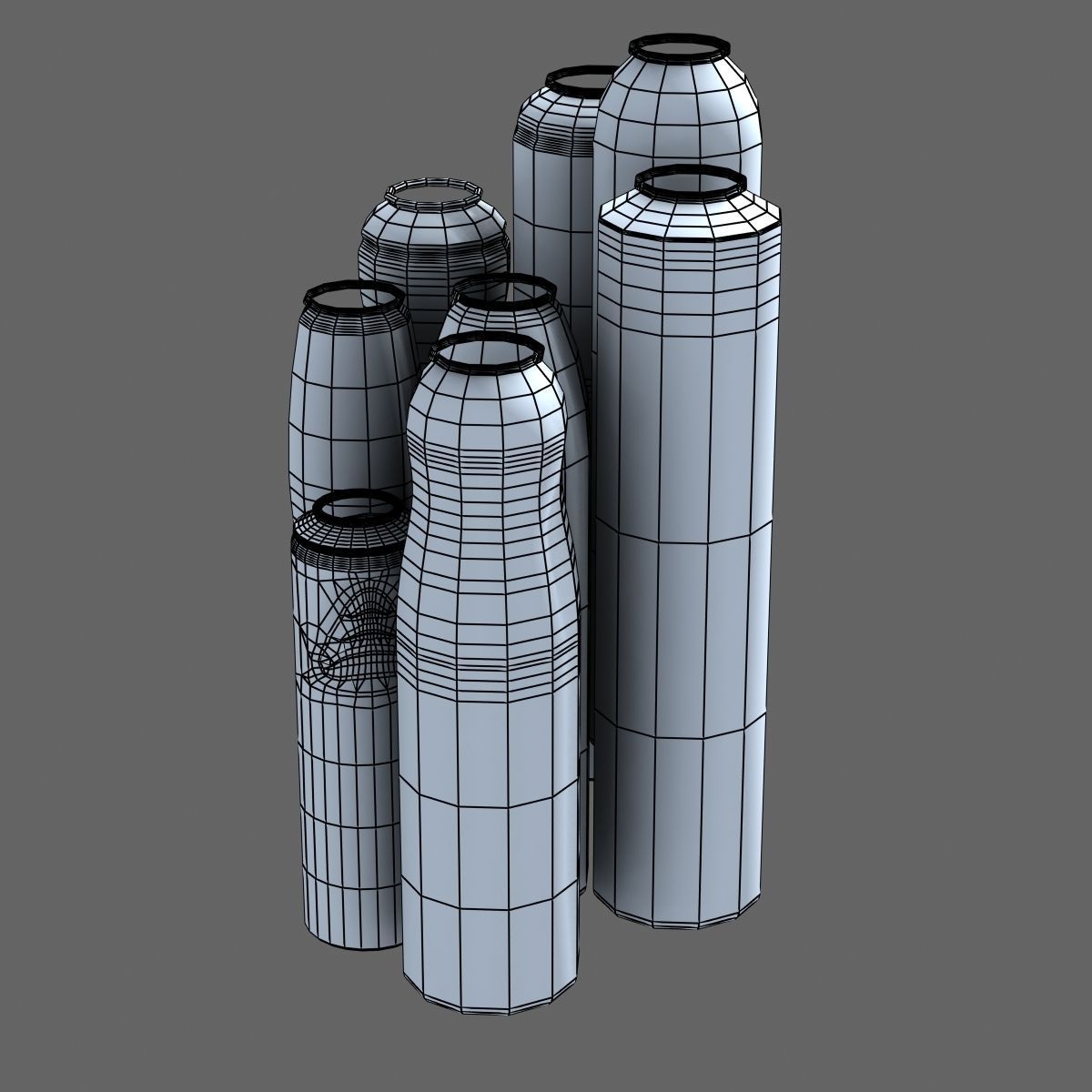 Aluminium cans 3D model | CGTrader