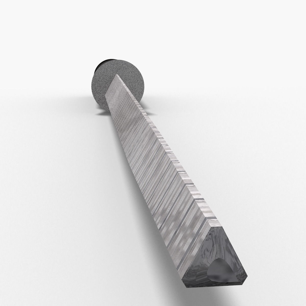 Hand file three sides 3D model | CGTrader