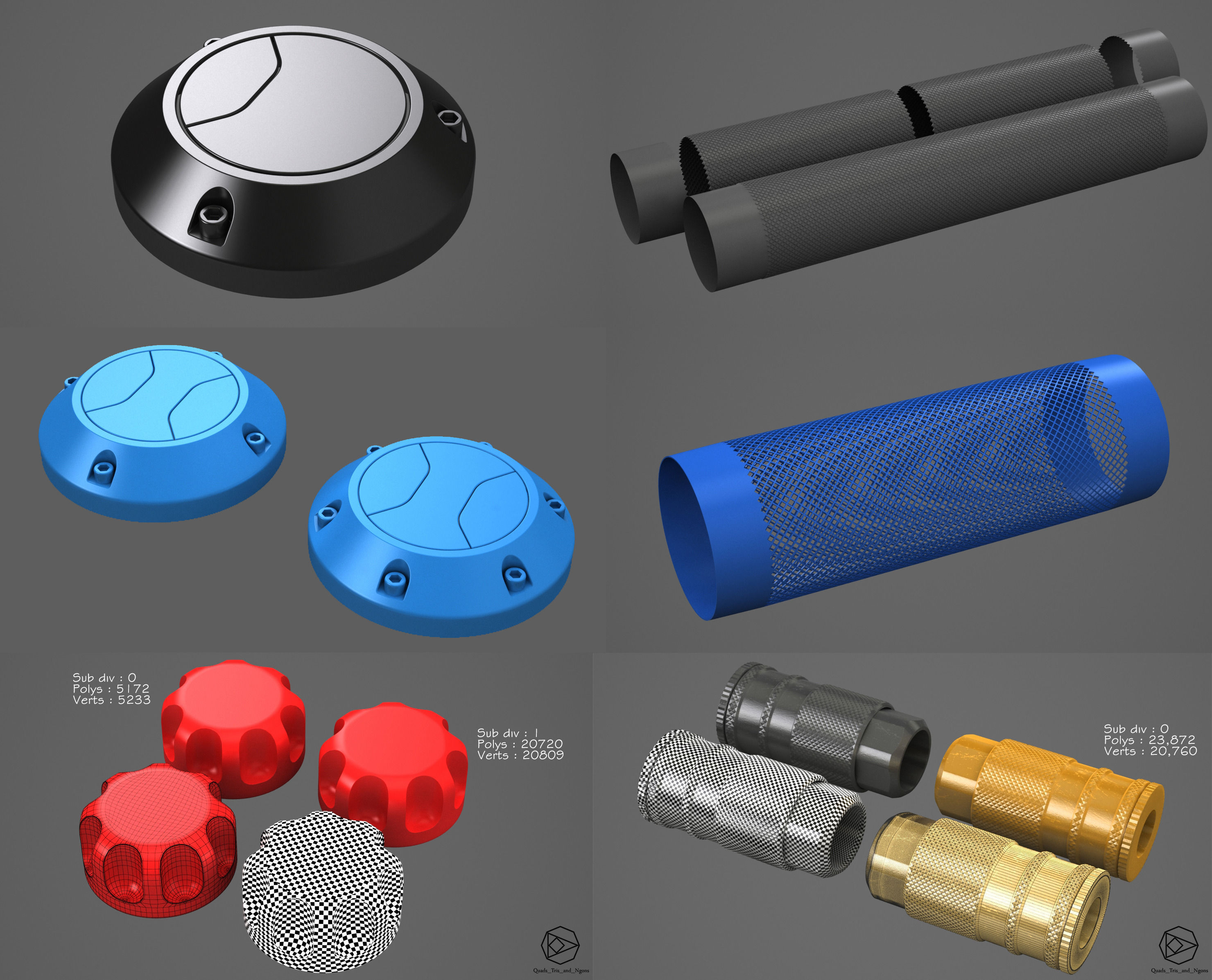 Model bashing kit 3D model | CGTrader