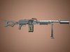 Kalashnikov Barsuk AEK-999 Machine Gun 3D model | CGTrader