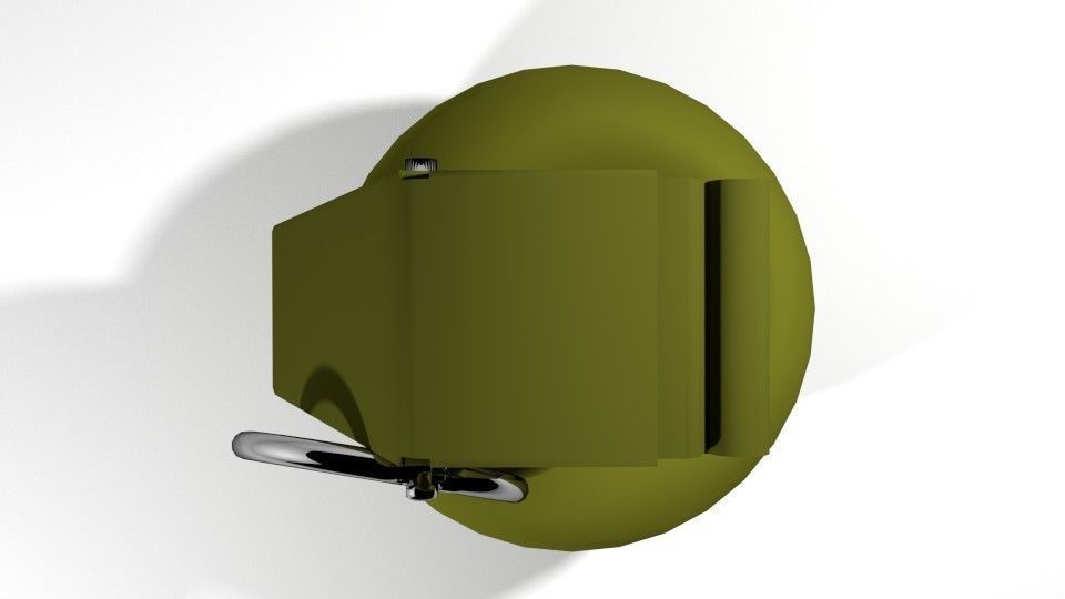 Hand Grenade Fragmentation sphere shape 3D model | CGTrader