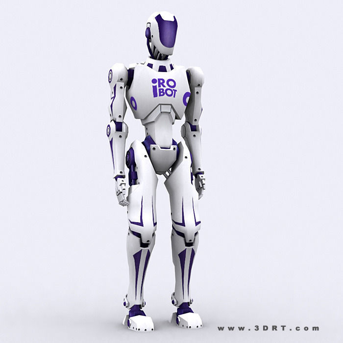 3D model 3DRT - iRobots VR / AR / low-poly rigged animated | CGTrader