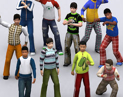 Kid 3D Models | CGTrader