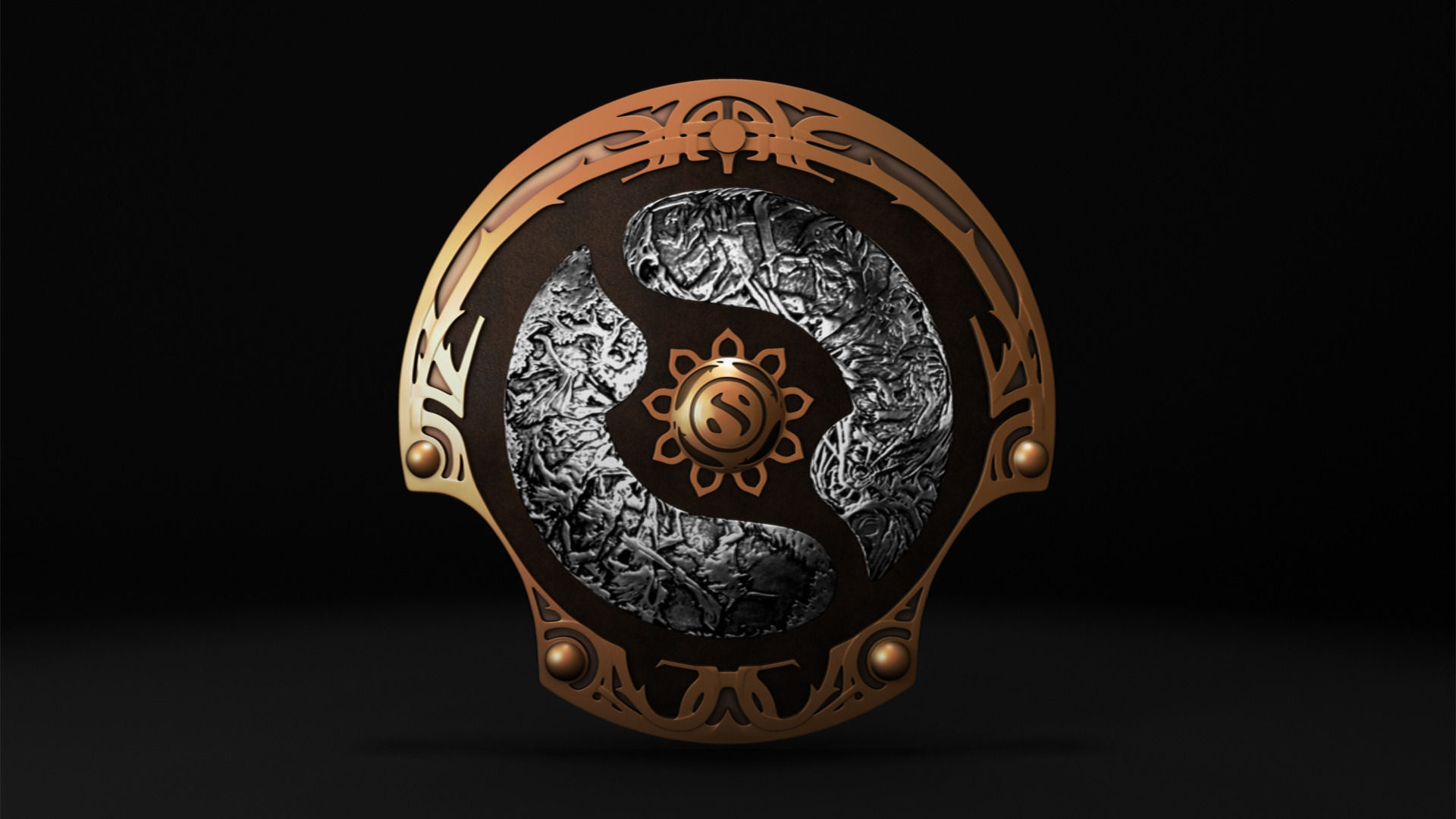 3D model Dota 2 Championship Shield VR / AR / low-poly | CGTrader