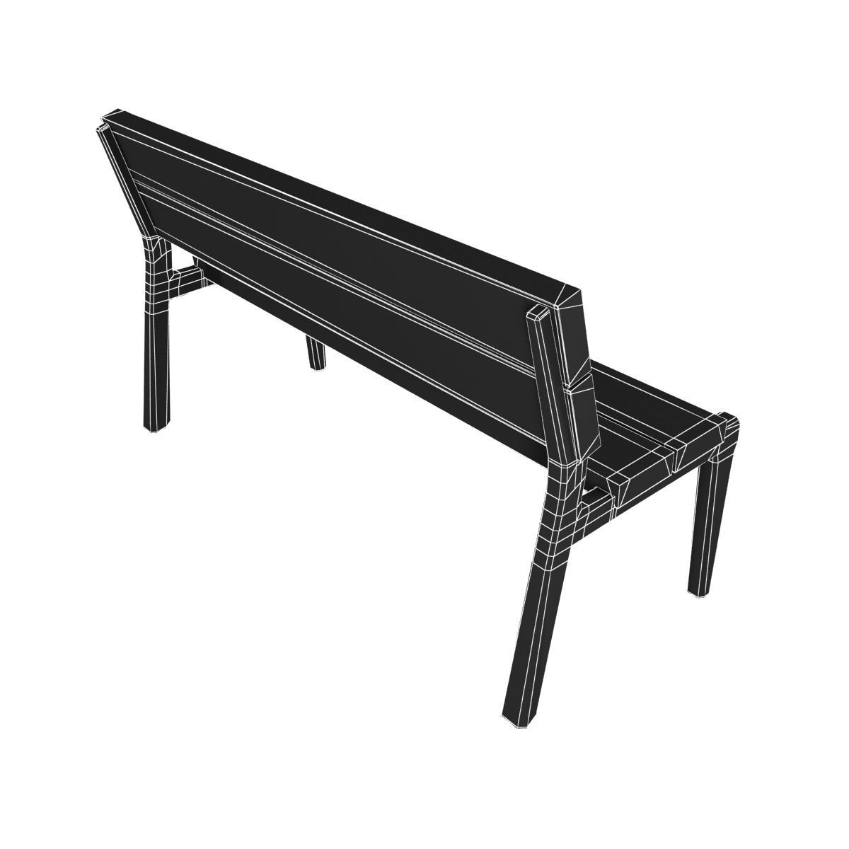 Modern Bench collection 6 3D model | CGTrader