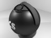 Hand Grenade Tear Gas aka Riot-control Grenade 3D model | CGTrader