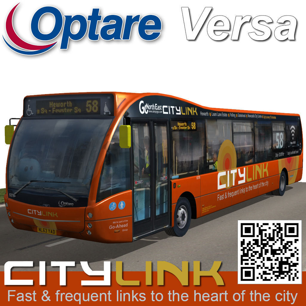 Optare Versa CityLink 3D model | CGTrader