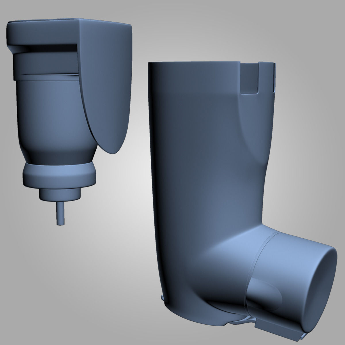 Vannair Asthma Inhaler 3D model | CGTrader