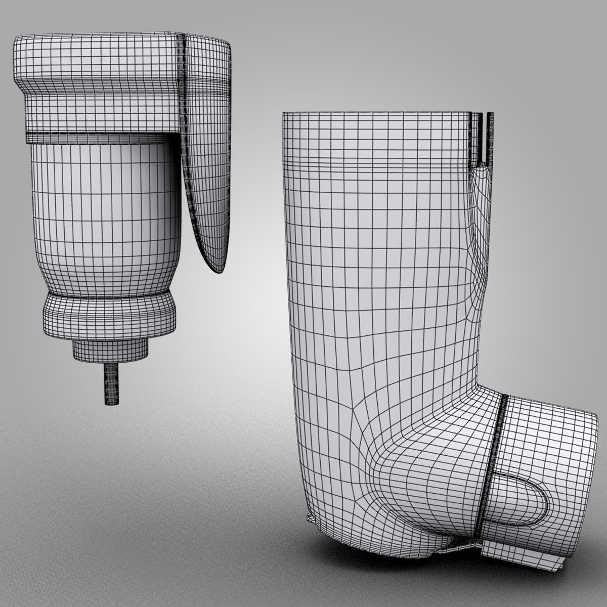 Vannair Asthma Inhaler 3D model | CGTrader