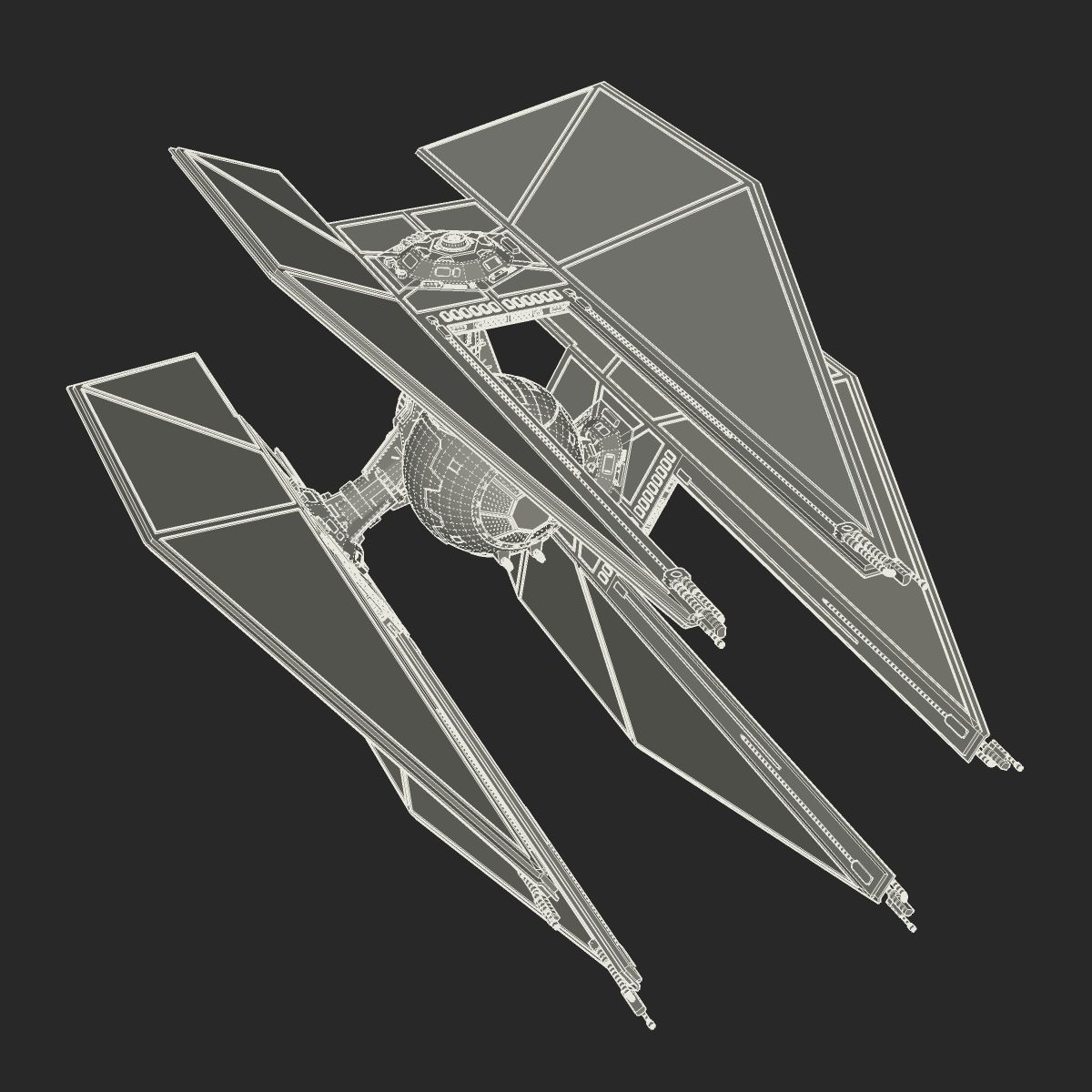 TIE Defender 1 3D model | CGTrader