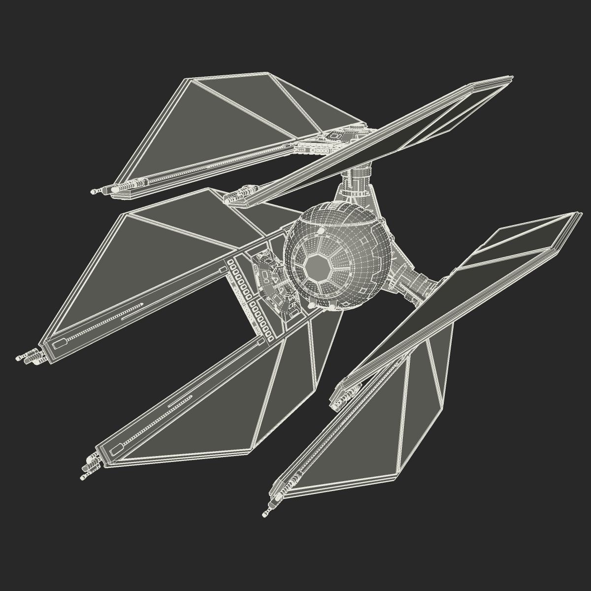 TIE Defender 1 3D model | CGTrader