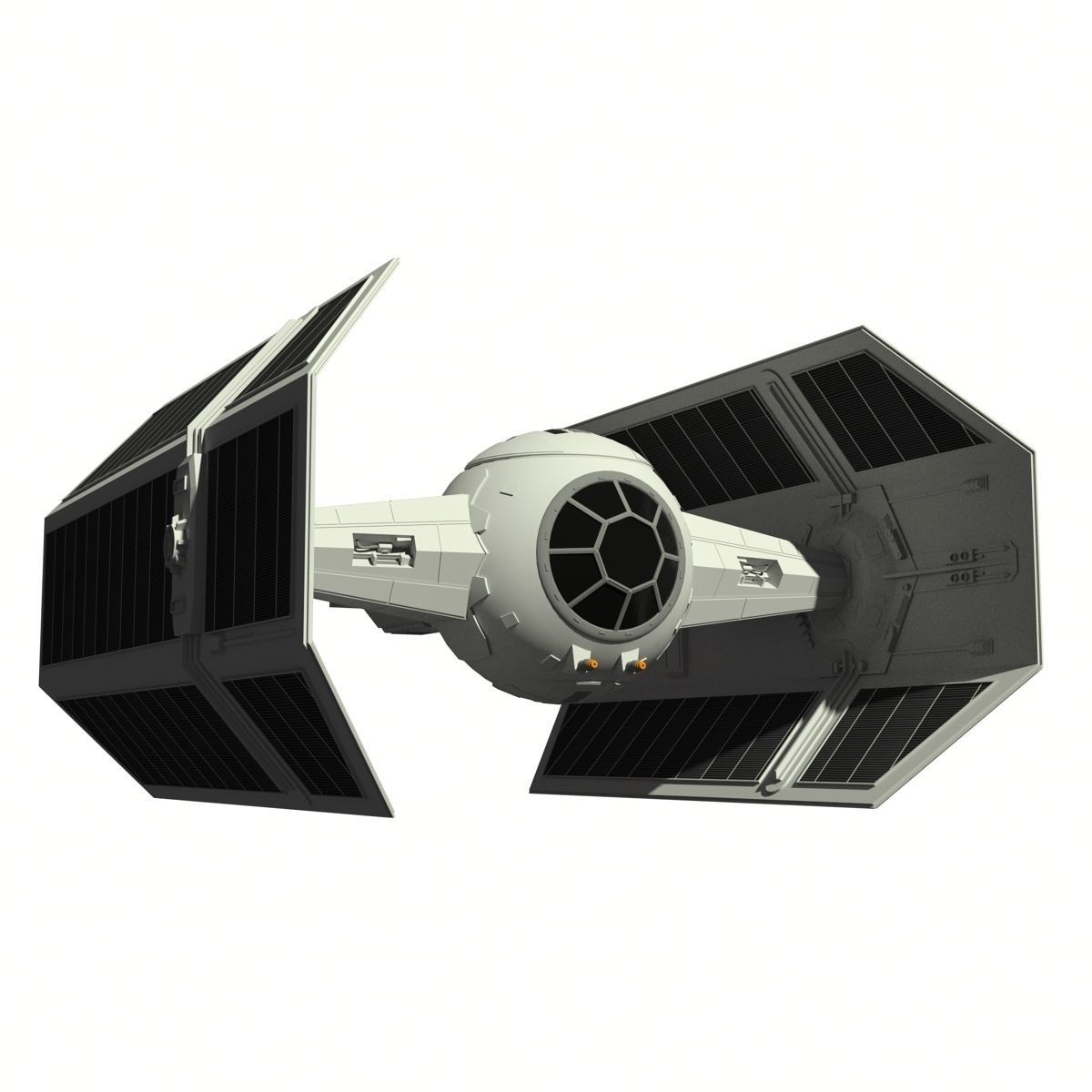 TIE Advanced x1 3D model | CGTrader