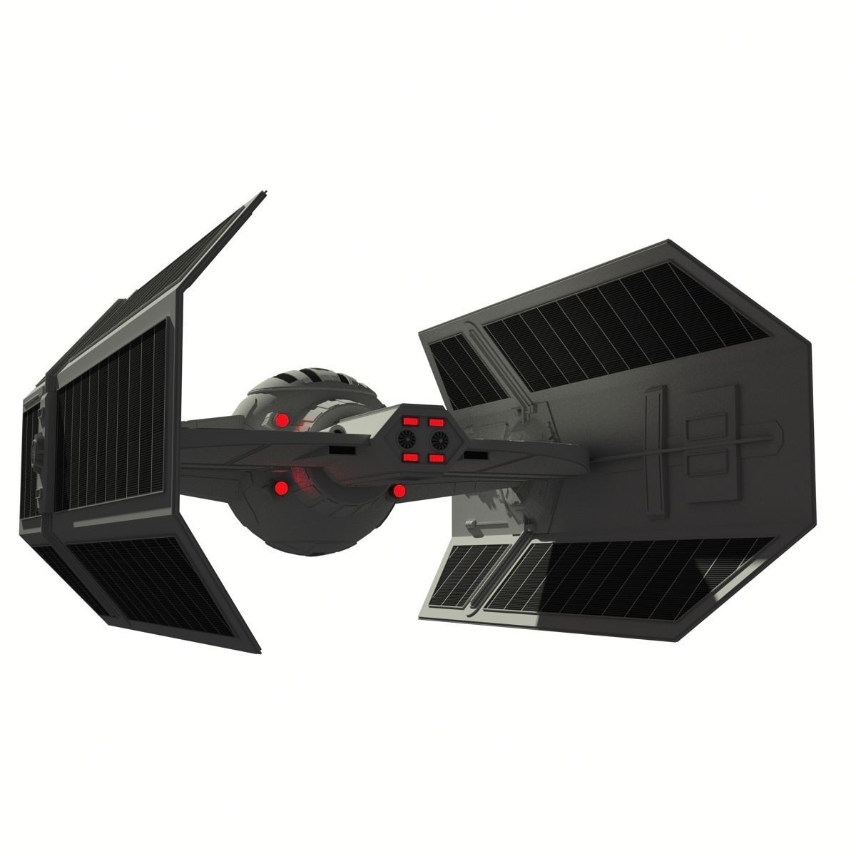 TIE Advanced x1 3D model | CGTrader