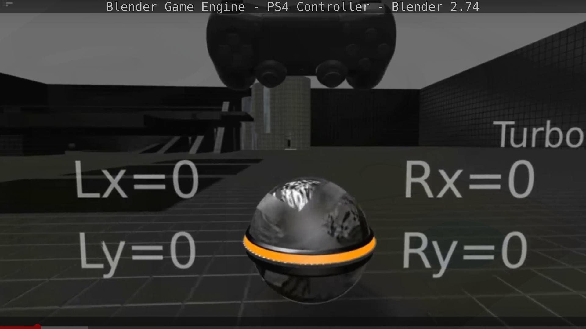 Blender Game Engine PS4 Controller Python Script free VR / AR / low ...