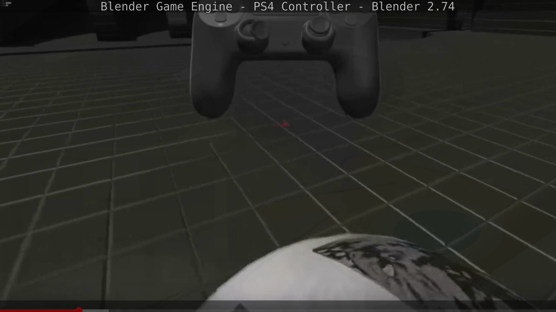 Blender Game Engine Ps4 Controller Python Script Free Vr Ar Low Poly 3d Model Animated