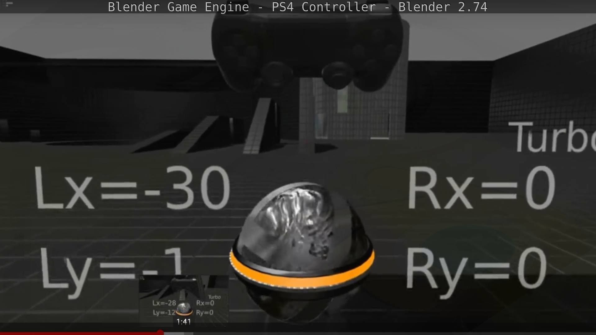 Blender Game Engine Ps4 Controller Python Script Free Vr Ar Low Poly 3d Model Animated