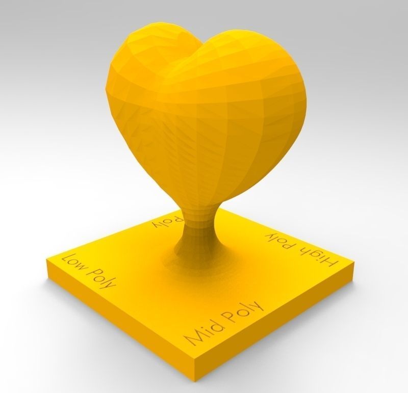 Heart Trophy free 3D model 3D printable | CGTrader