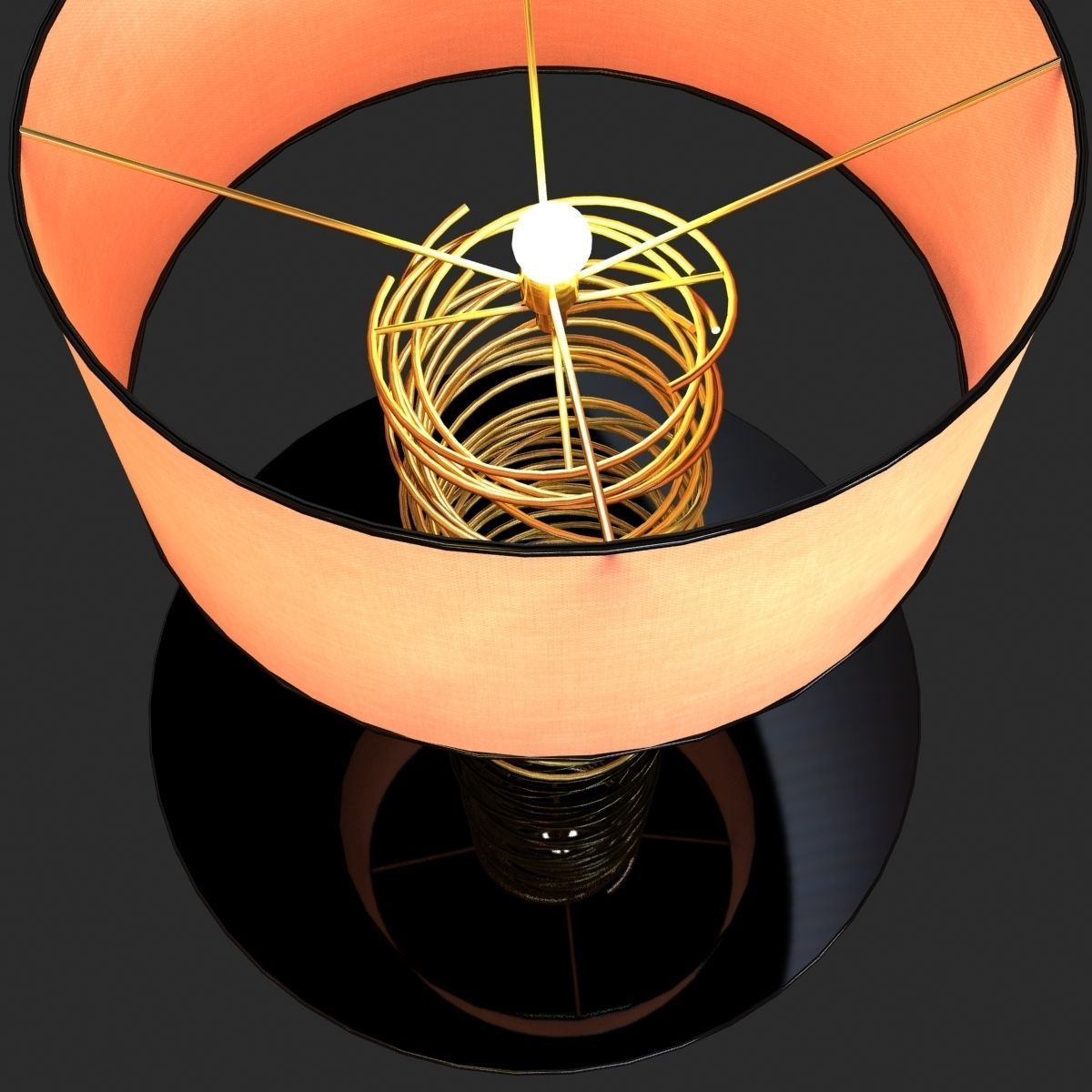Ralph Pucci Table Lighting Tornado lamp 3D model | CGTrader