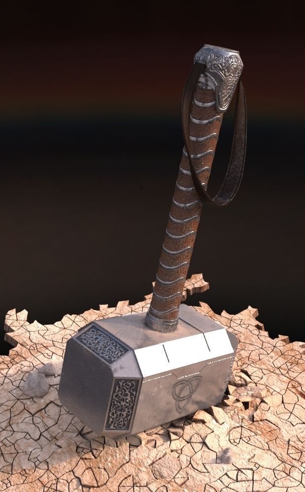 Hammer of Thor 3D model | CGTrader