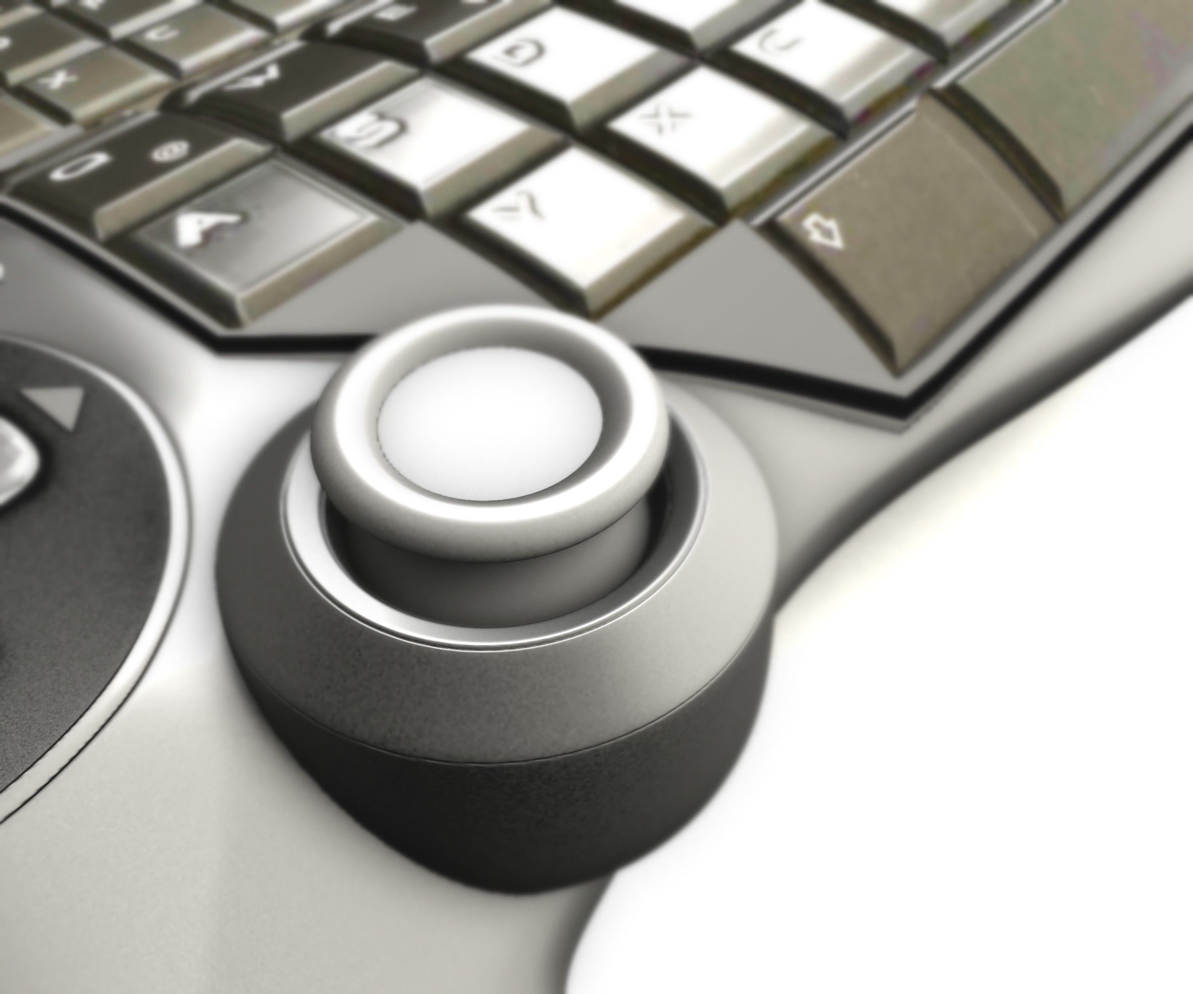 Gamepad Keyboard Hybrid idea free 3D model | CGTrader