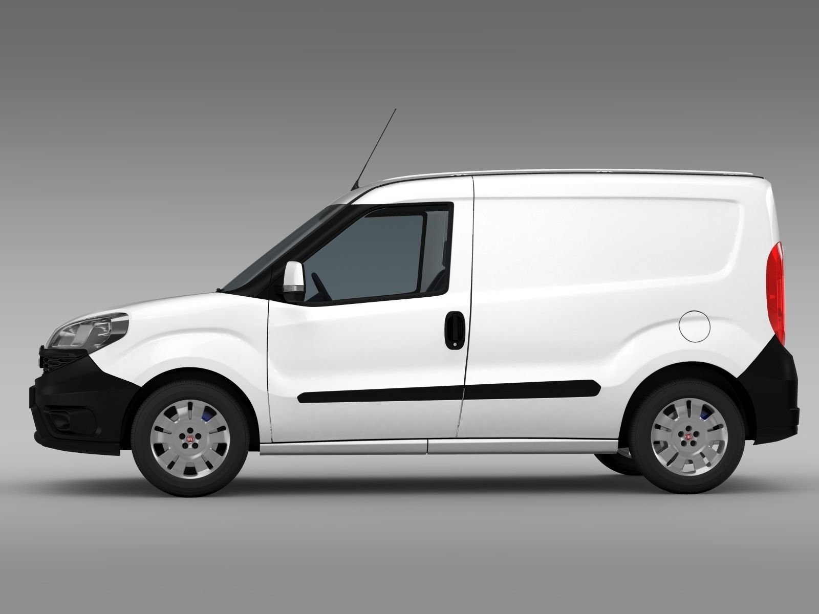 Fiat Doblo Cargo 263 2017 3D model | CGTrader