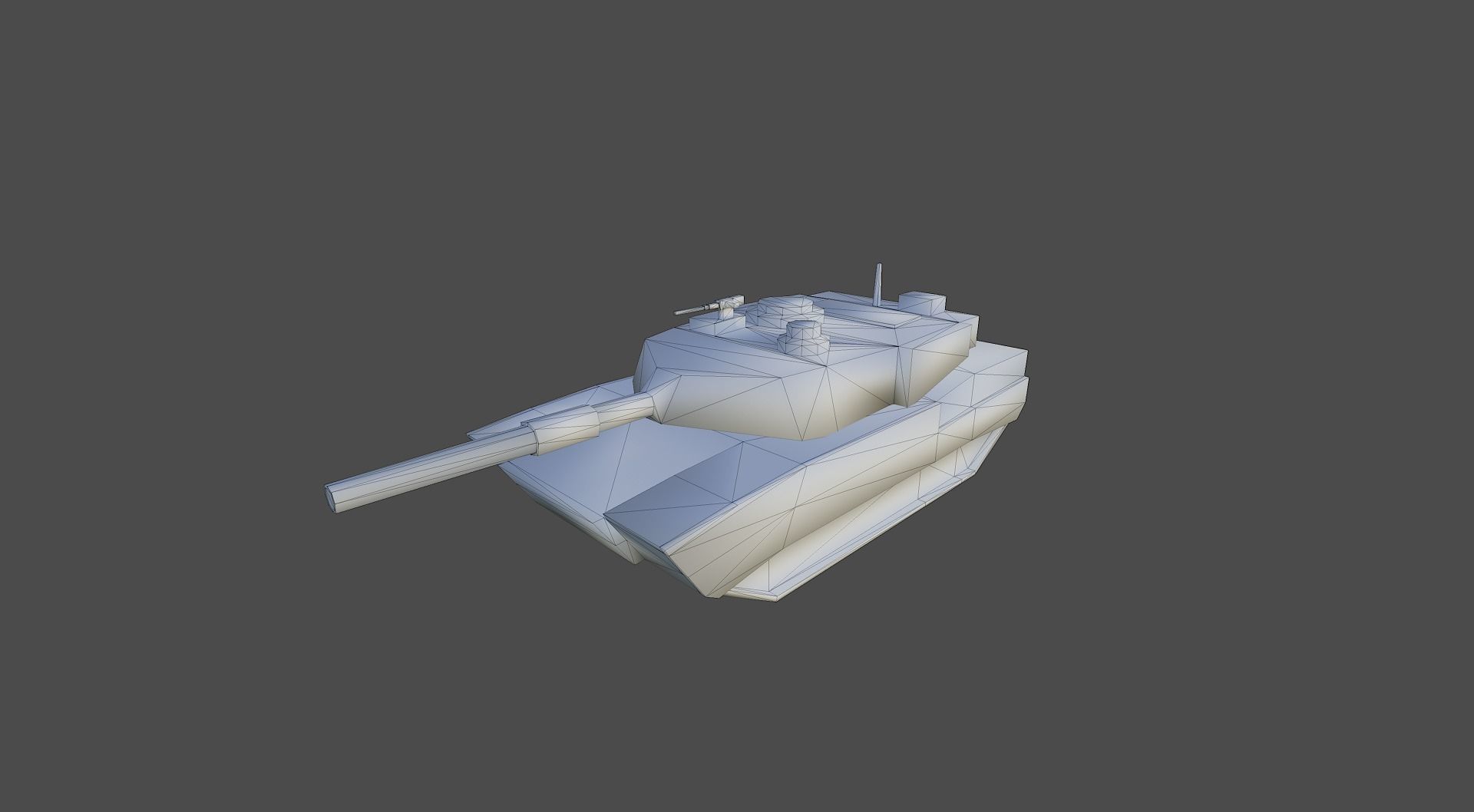 3D model M1 Abrams Tank lowpoly VR / AR / low-poly | CGTrader