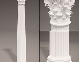 Column 3D Models | CGTrader
