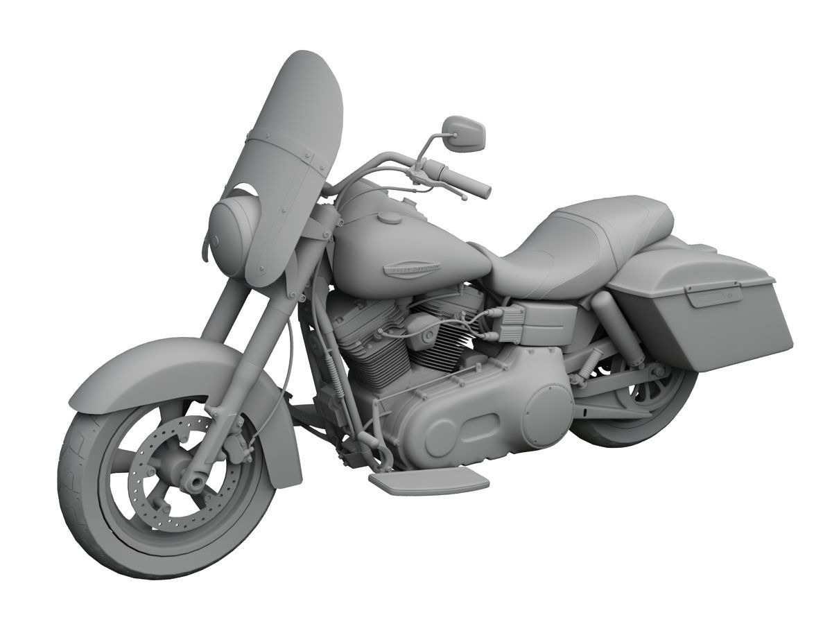 Harley-Davidson FLD Dyna Switchback 2015 3D model | CGTrader