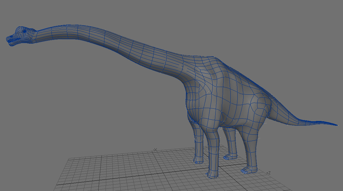 Brachiosaurus Dinosaur 3D model | CGTrader
