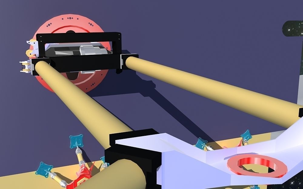 SATELLITE 3A 3D model | CGTrader