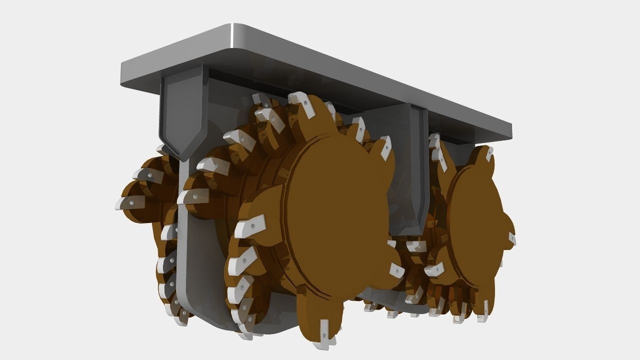 DIGGING MACHINE free 3D model | CGTrader
