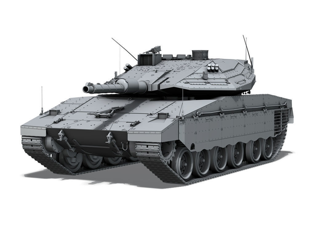 Merkava IV MBT 3D model | CGTrader