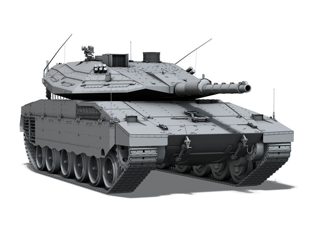 Merkava IV MBT 3D model | CGTrader
