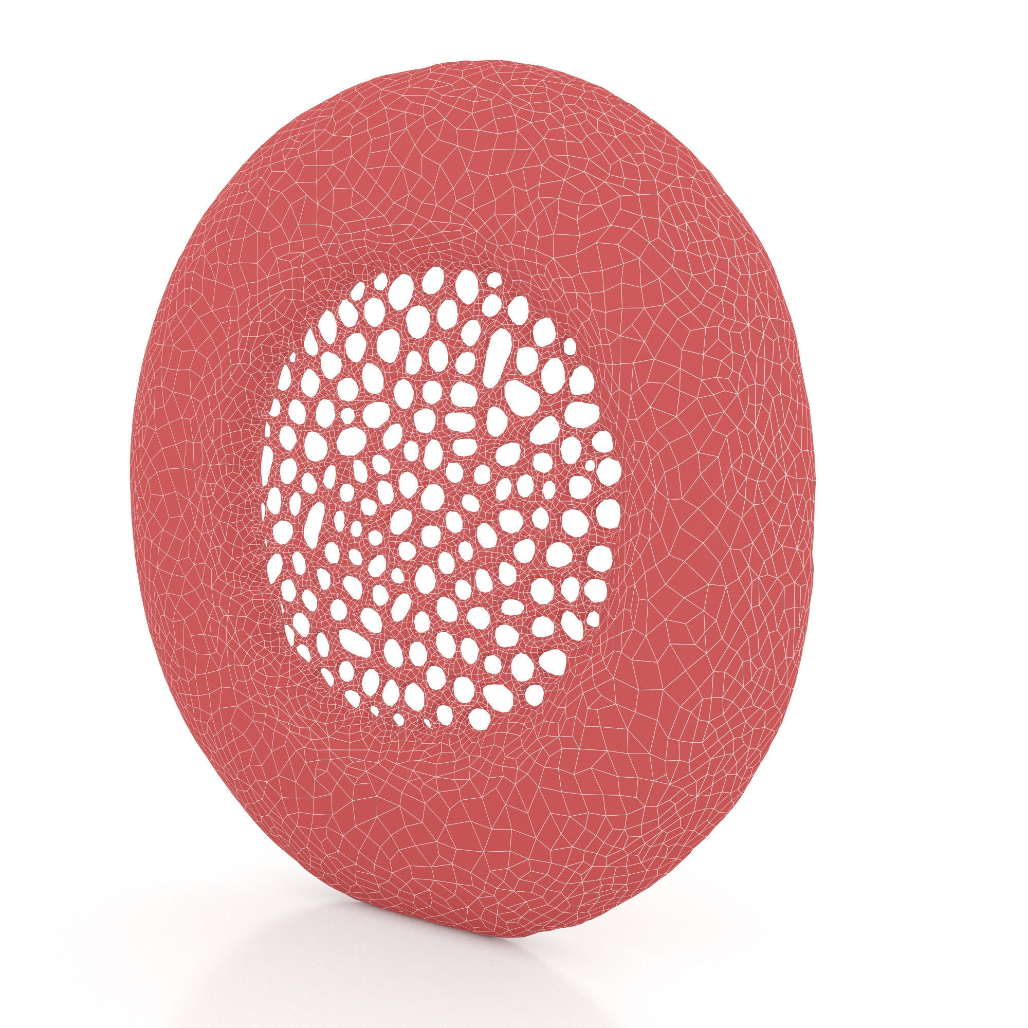 Organic Wheel Sculpture 3D model | CGTrader