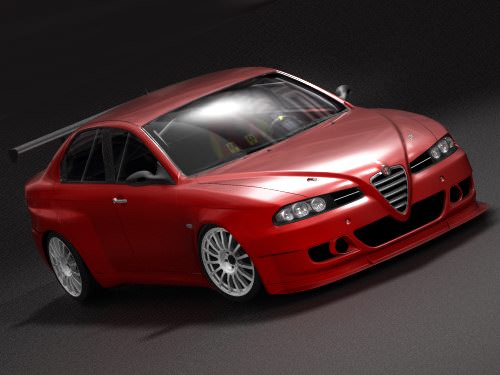 Alfa Romeo 156 WTCC Racing 3D model | CGTrader