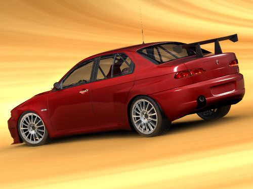 Alfa Romeo 156 WTCC Racing 3D model | CGTrader