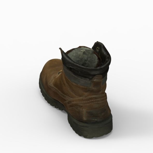man boot 3D model | CGTrader