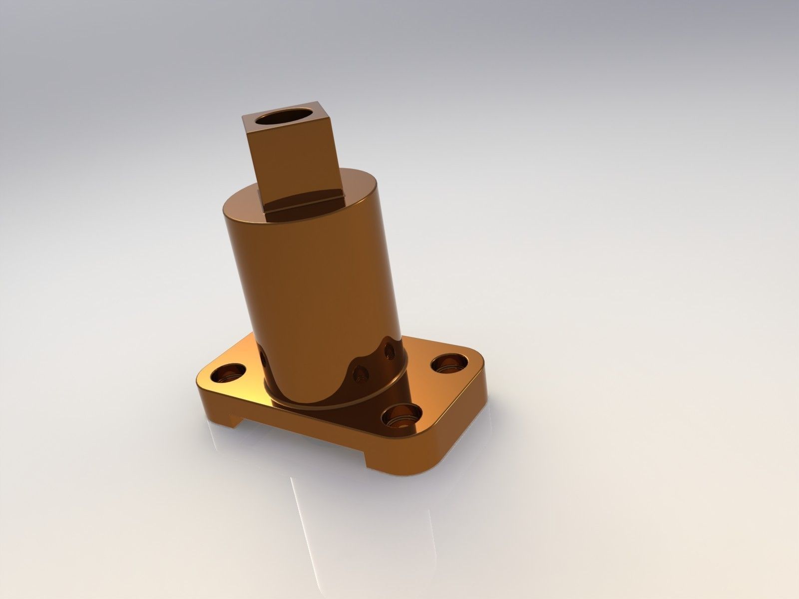 Part 1 copper metal free 3D model | CGTrader