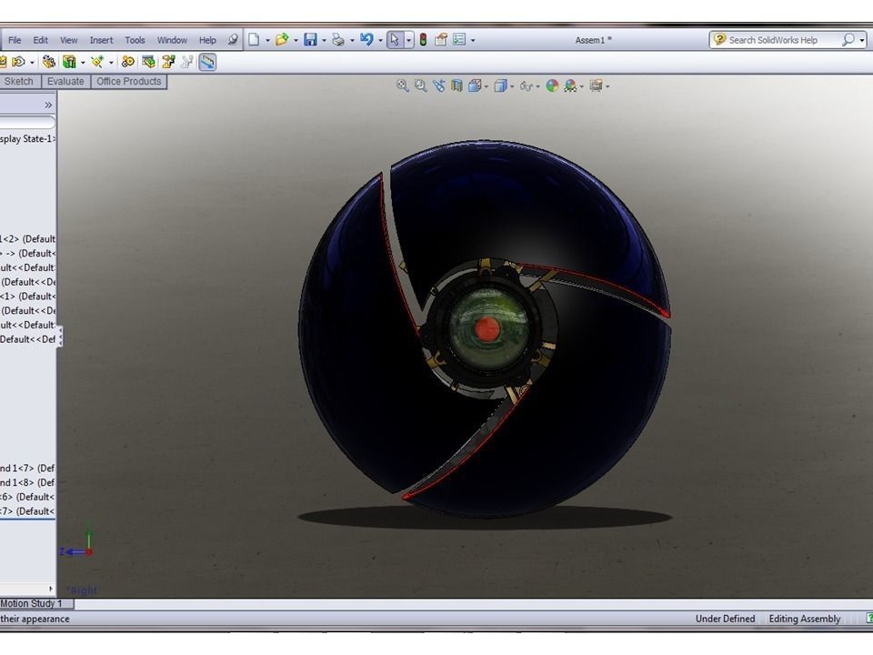 chrome ball free 3D model | CGTrader