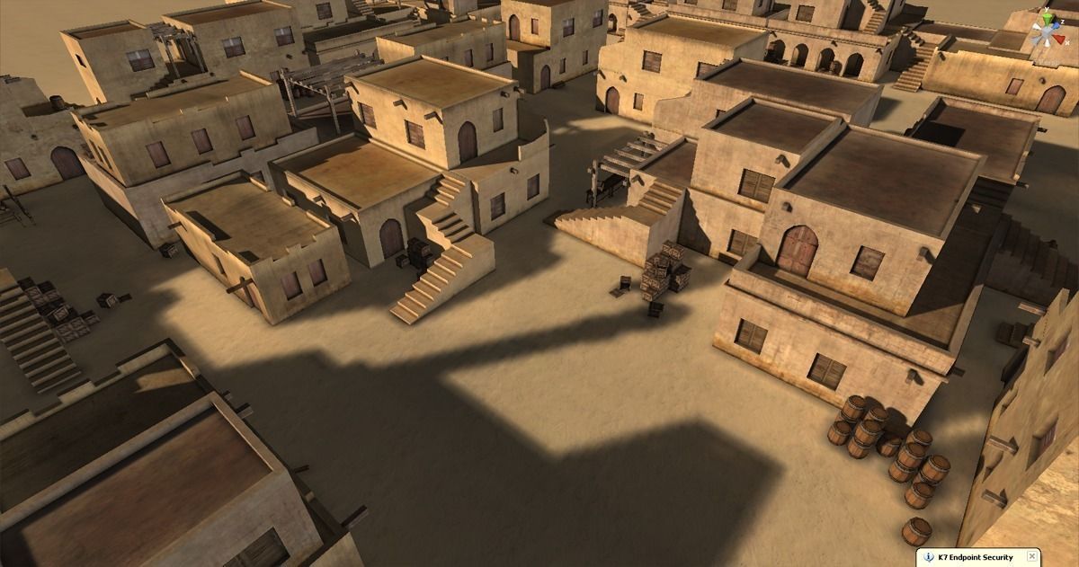 3D model Arabic city streets VR / AR / low-poly | CGTrader
