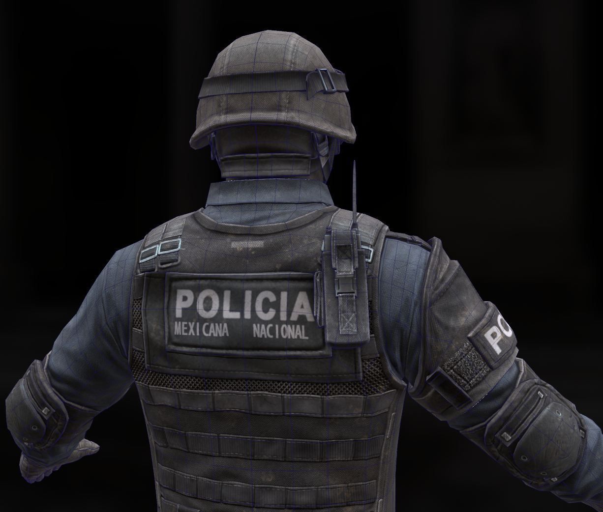 3D model SWAT model VR / AR / low-poly | CGTrader