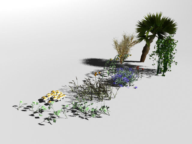 Nature Set 3D model | CGTrader